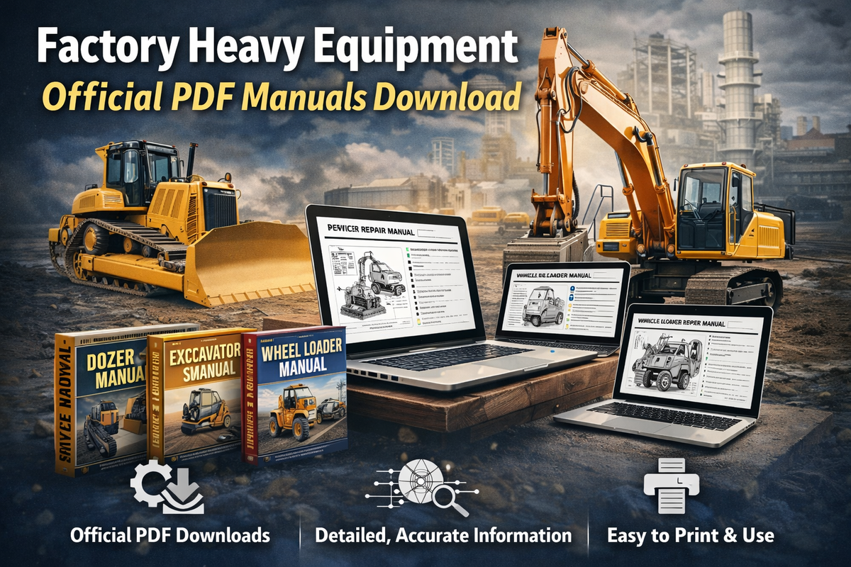 Factory Heavy Equipment Official PDF Manuals Download – Xperts Manual