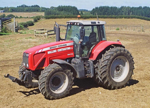Massey Ferguson 8450, 8460, 8470, 8480 Tractor Workshop Service Repair ...