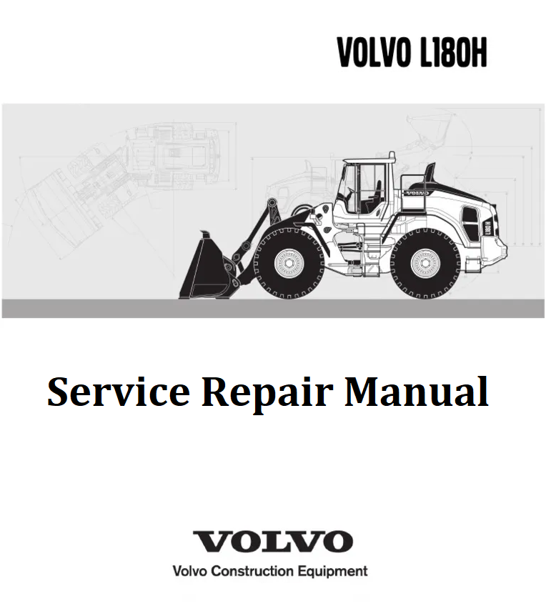 VOLVO L180H Wheel Loader Service Repair Manual Best Download PDF ...