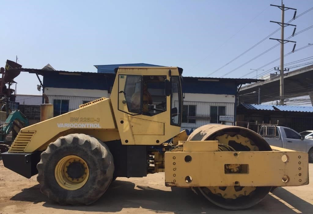 BOMAG BW 225 D-3 Variocontrol Single drum vibratory Roller PDF Parts C ...