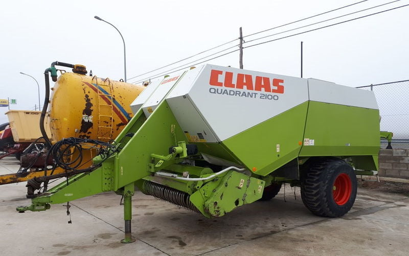 CLAAS QUADRANT 2100 & 2100 RC Hydraulic, Technical and Electric System ...