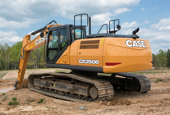 Case CX250D, CX250D Long Reach Crawler Excavator Service Repair Manual ...