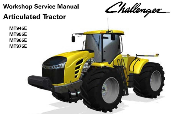 Challenger MT945E MT955E MT965E MT975E Articulated Tractor PDF DOWNLOA ...