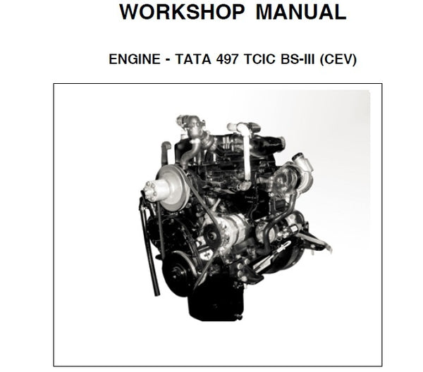 Claas Combine Harvester TATA 497 TCIC BS-III (CEV) Engine PDF Download ...