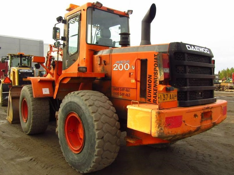 Daewoo Doosan MEGA 200-V Wheel Loader Shop Best PDF Download Manual ...