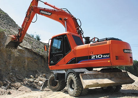 Daewoo Doosan Solar 210W-V Wheel Excavator Best PDF Download Service R ...