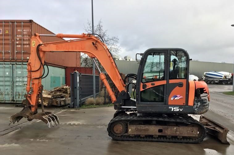 Daewoo Doosan Solar 75-V Excavator Shop Best PDF Download Manual ...