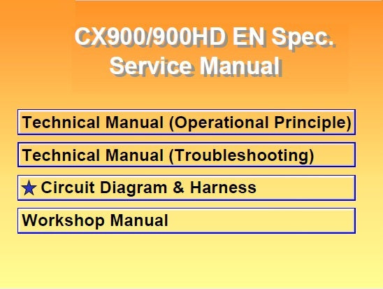 Hitachi CX900 / CX900HD EN Spec. Crawler Crane PDF Service Repair Manu ...