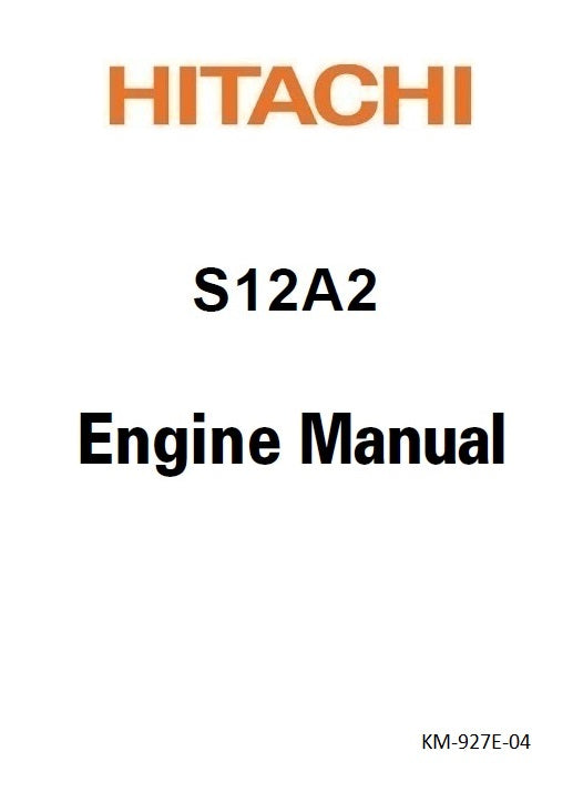 Hitachi S12A2 Engine (S12A2-Y1TAA1) PDF Service Repair Manual – Xperts ...