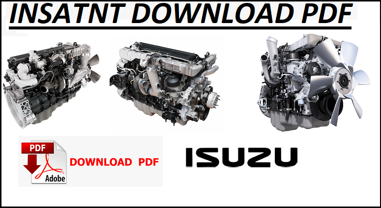Isuzu C & E Series Engine Best PDF Service Repair Manual – Xperts Manual