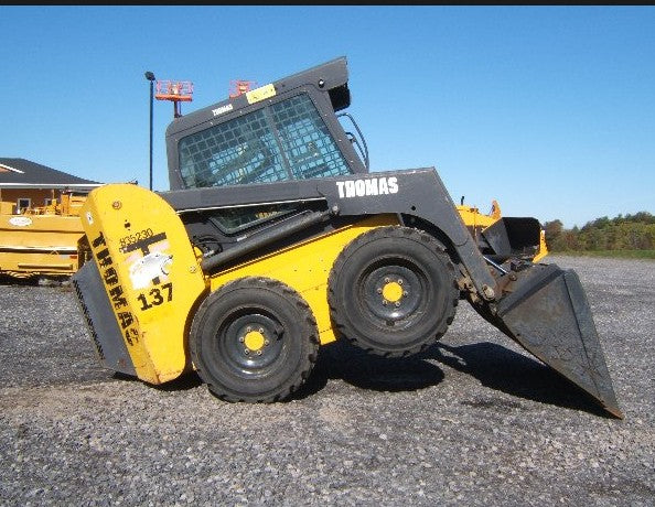 Thomas 135 137 153 1300 Pro Tough Skid Steer Loader PDF DOWNLOAD Servi ...